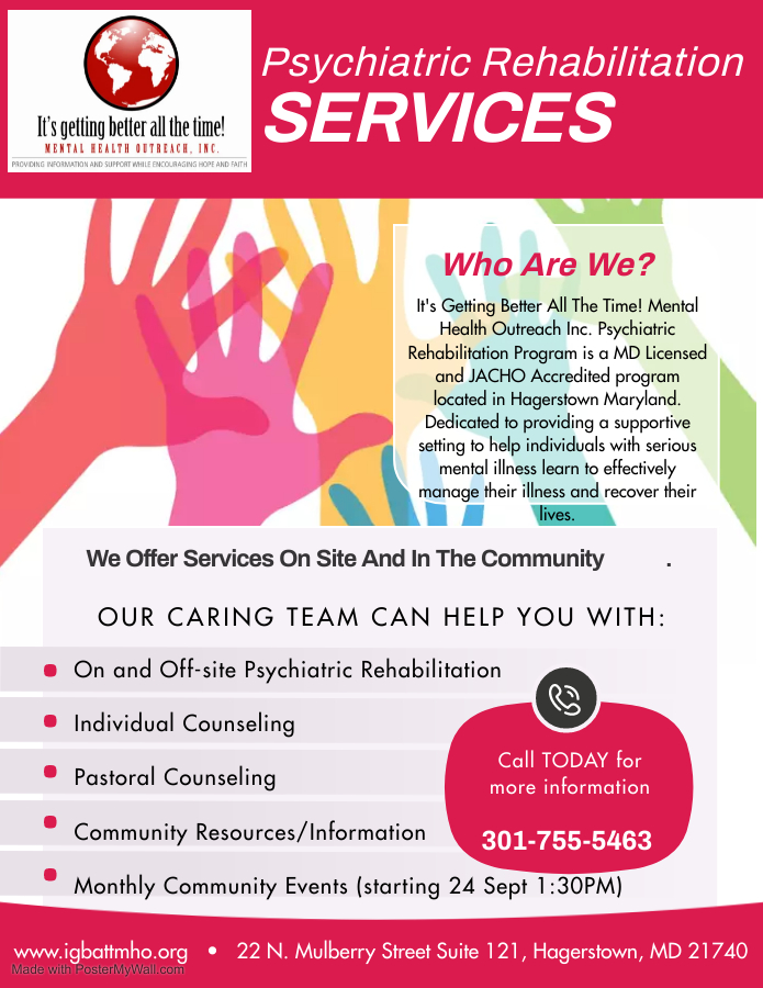 Community Behavioral Health – It's Getting Better All The Time! Mental ...